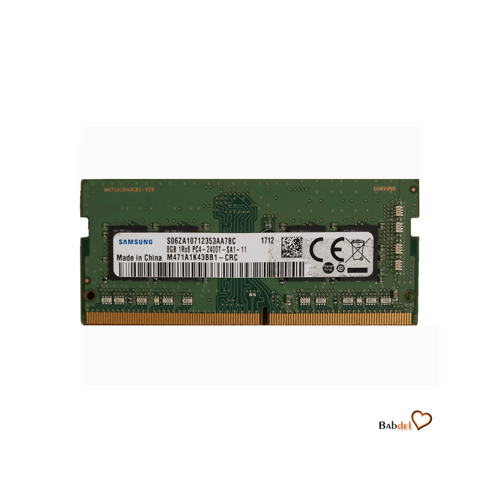 قیمت و خرید رم لپ تاپ سامسونگ 8گیگابایت RAM SAMSUNG DDR4 2400 - باب دل