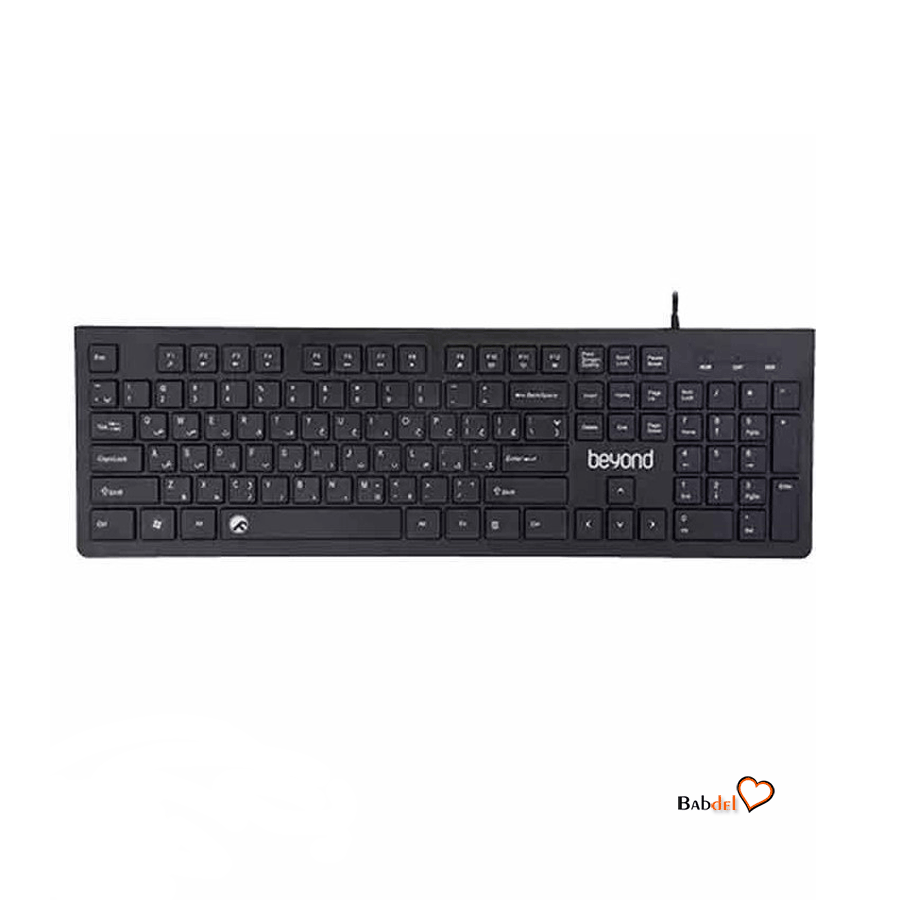 کیبورد با سیم بیاند مدل KEYBOARD BEYOND BK-2560 - باب دل