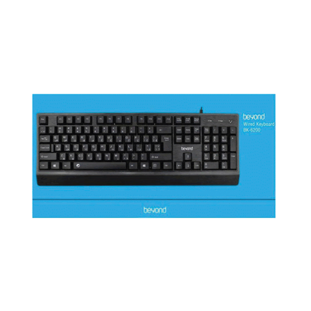 کیبورد بیاند مدل BEYOND KEYBOARD BK-6200 - باب دل
