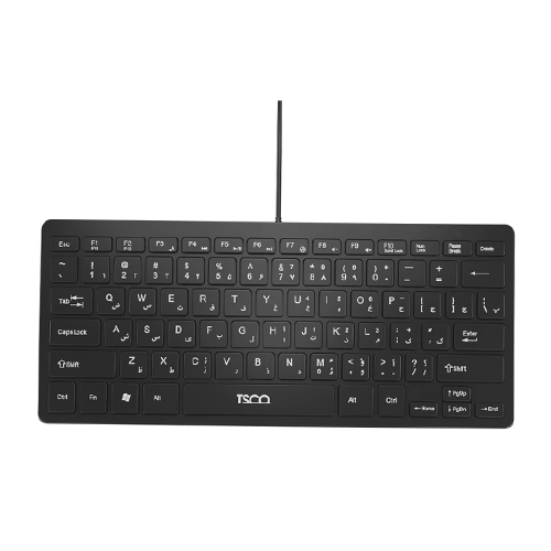 کیبورد با سیم تسکو مدل TSCO KEYBOARD TK8044 - باب دل